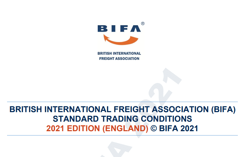 BIFA Terms and Conditions Update